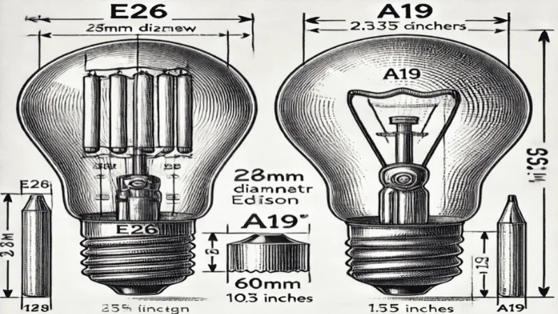 E26 Vs. A19: What's The Key Difference?